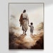LDS Art Come Walk With Me, Jesus Christ Walking With Children, Kids ...