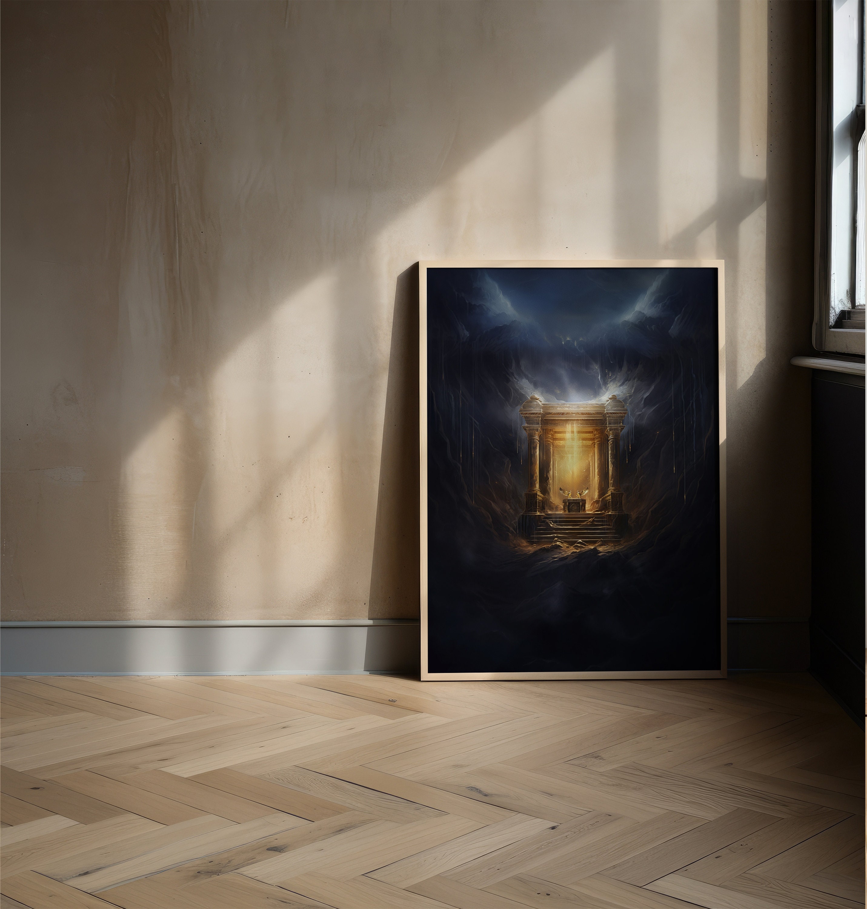 Ark of the Covenant Israelite Art Bible Story Art Judaism Poster Jewish ...