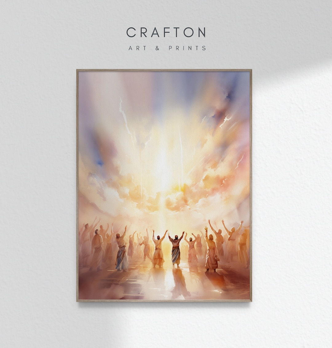 Second Coming of Jesus Christ Art Judgement Day Art Christian Bible ...