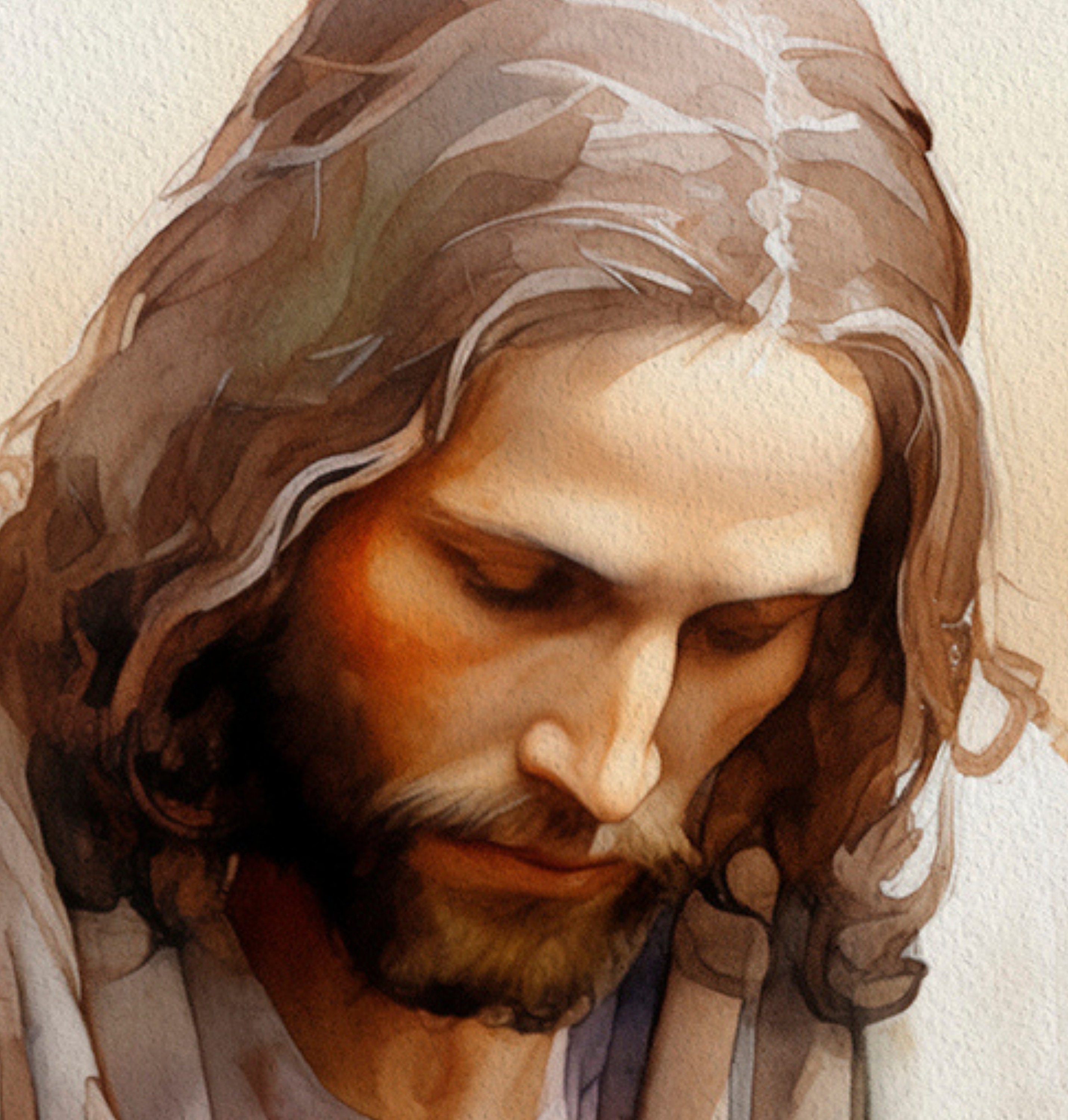 Jesus Praying in the Garden of Gethsemane Praying Christ Prayer Art ...