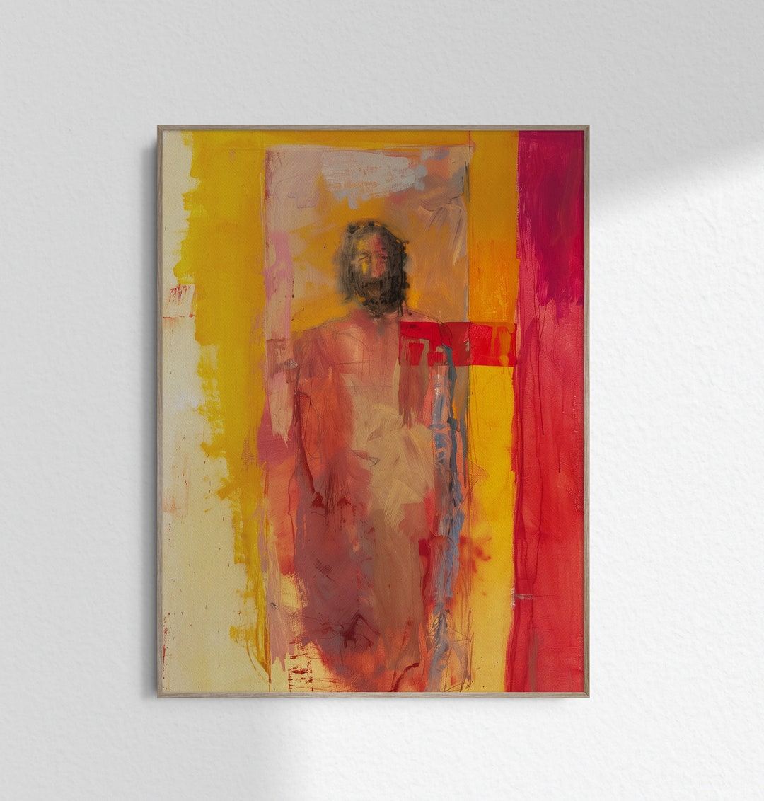 Colorful Christian Art Modern Jesus Art Abstract Christian Art LDS ...