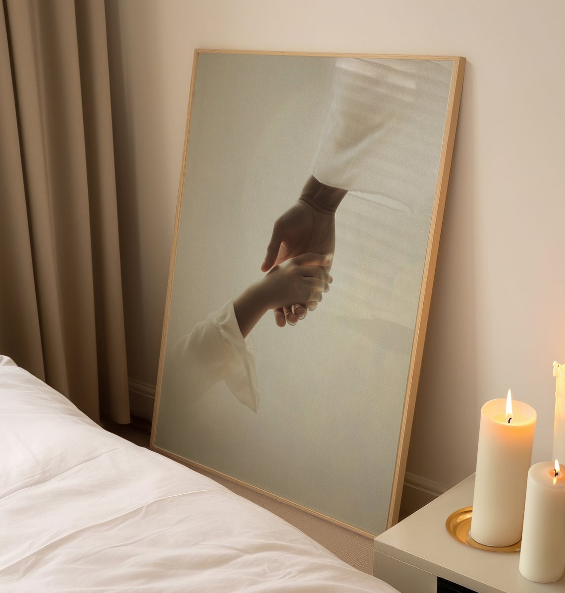 Hand of God Father Child Art Christ Holding Hands Art Hand of Jesus ...