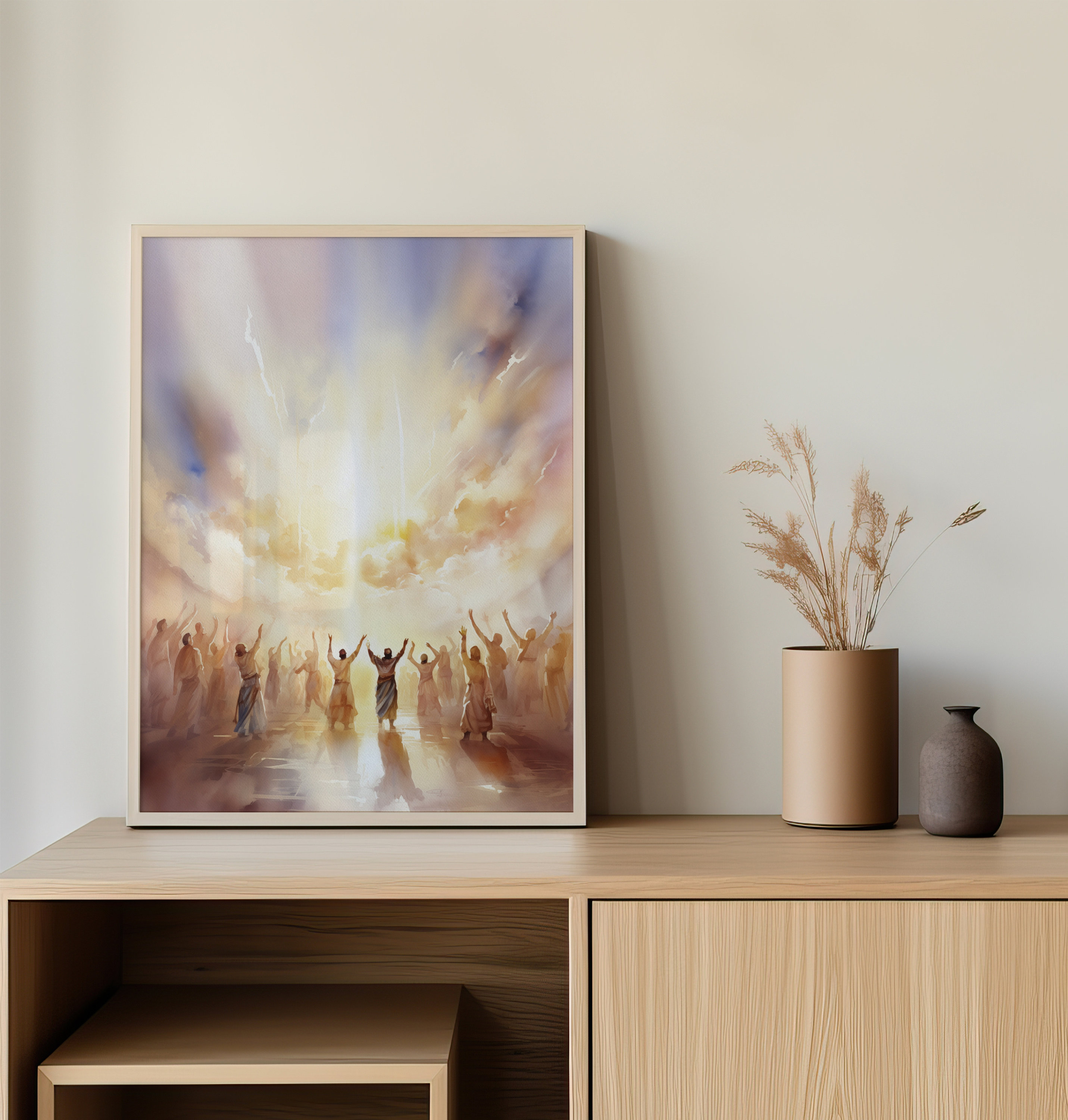 Second Coming of Jesus Christ Art Judgement Day Art Christian Bible ...