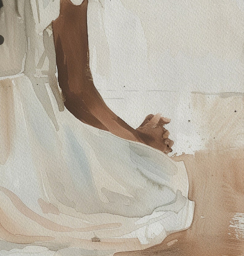 Black Girl Praying Wall Art Black Woman Art Praying Art Christian Girls ...