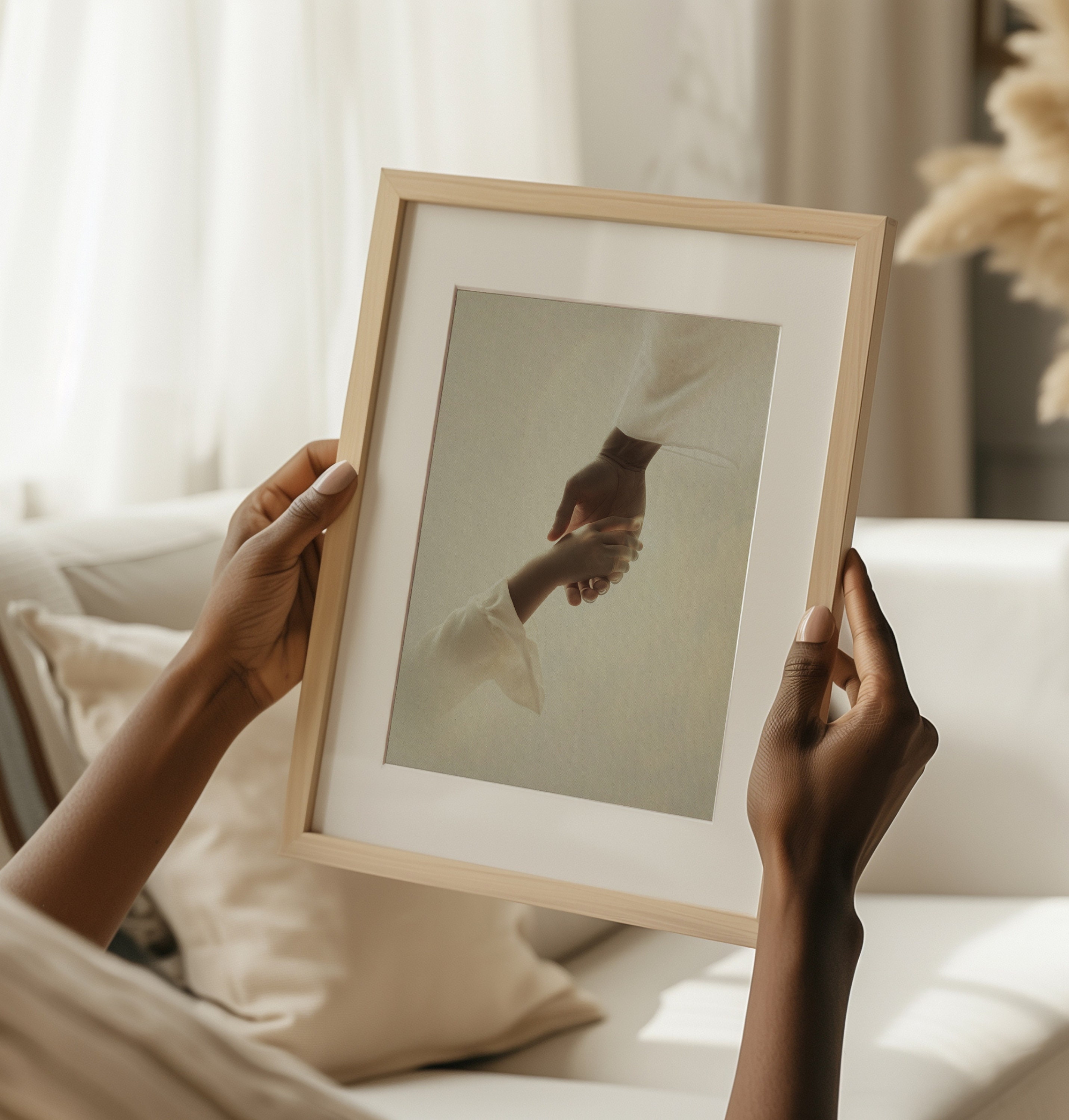 Hand of God Father Child Art Christ Holding Hands Art Hand of Jesus ...