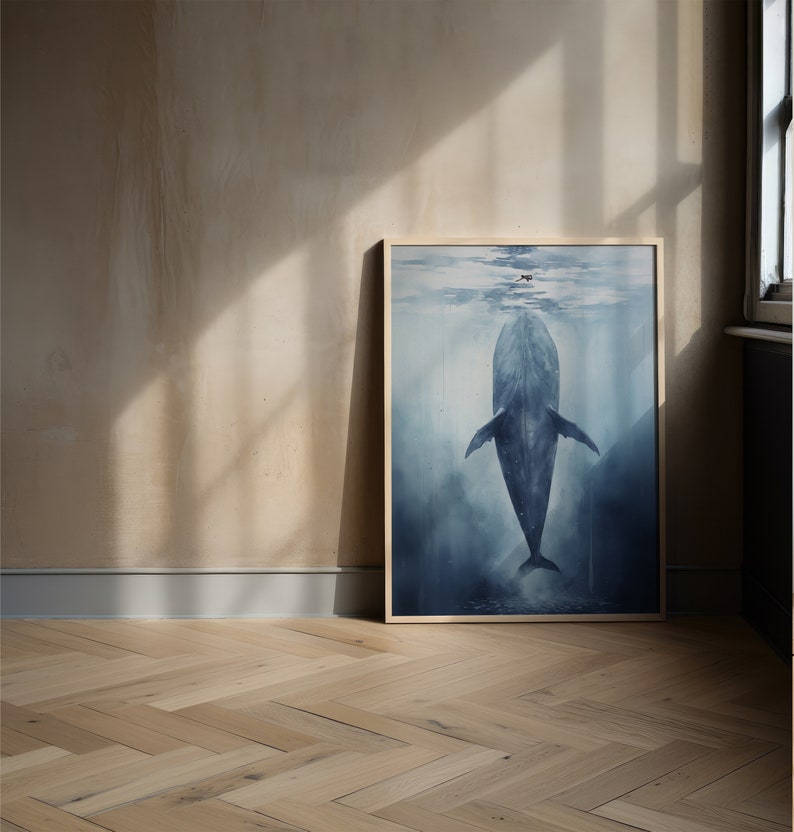 Jonah and the Whale Print Jonah and the Whale Art Christian Nursery ...