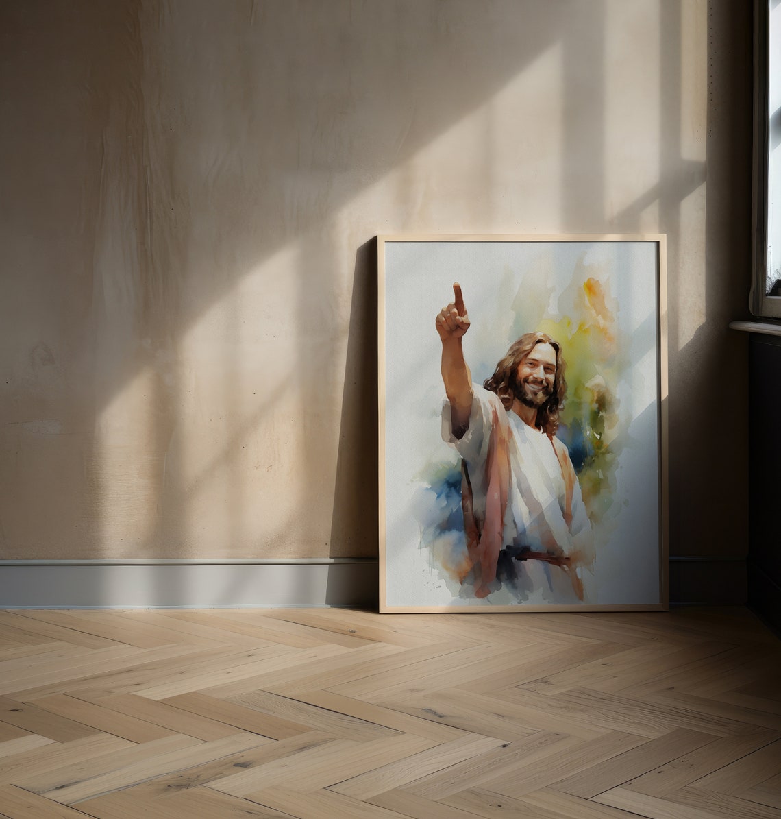 Jesus is Your Number One Fan Painting Christ Christian Boy Girl Gift ...