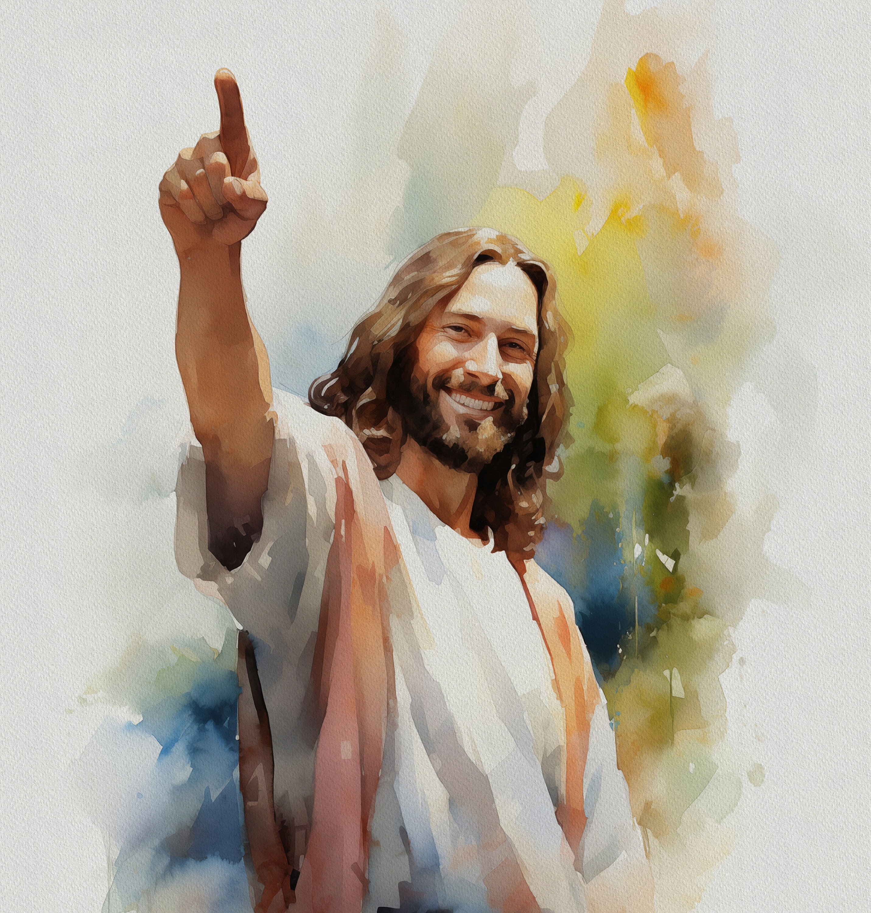 Jesus is Your Number One Fan Painting Christ Christian Boy Girl Gift ...
