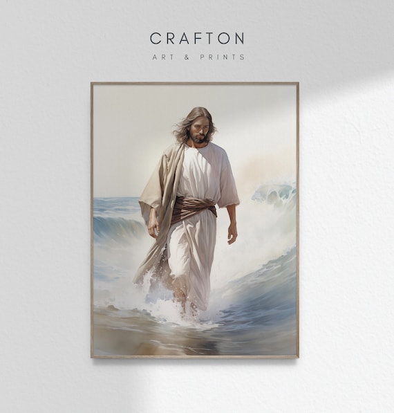 Jesus Andando Sobre As Aguas Lds