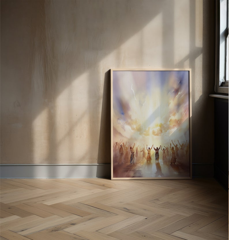 Second Coming of Jesus Christ Art Judgement Day Art Christian Bible ...