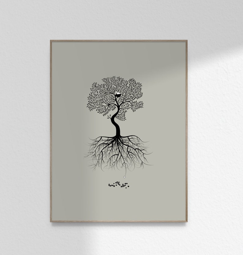 Parable of the Mustard Seed Art Faith the Size of a Mustard Seed Art ...