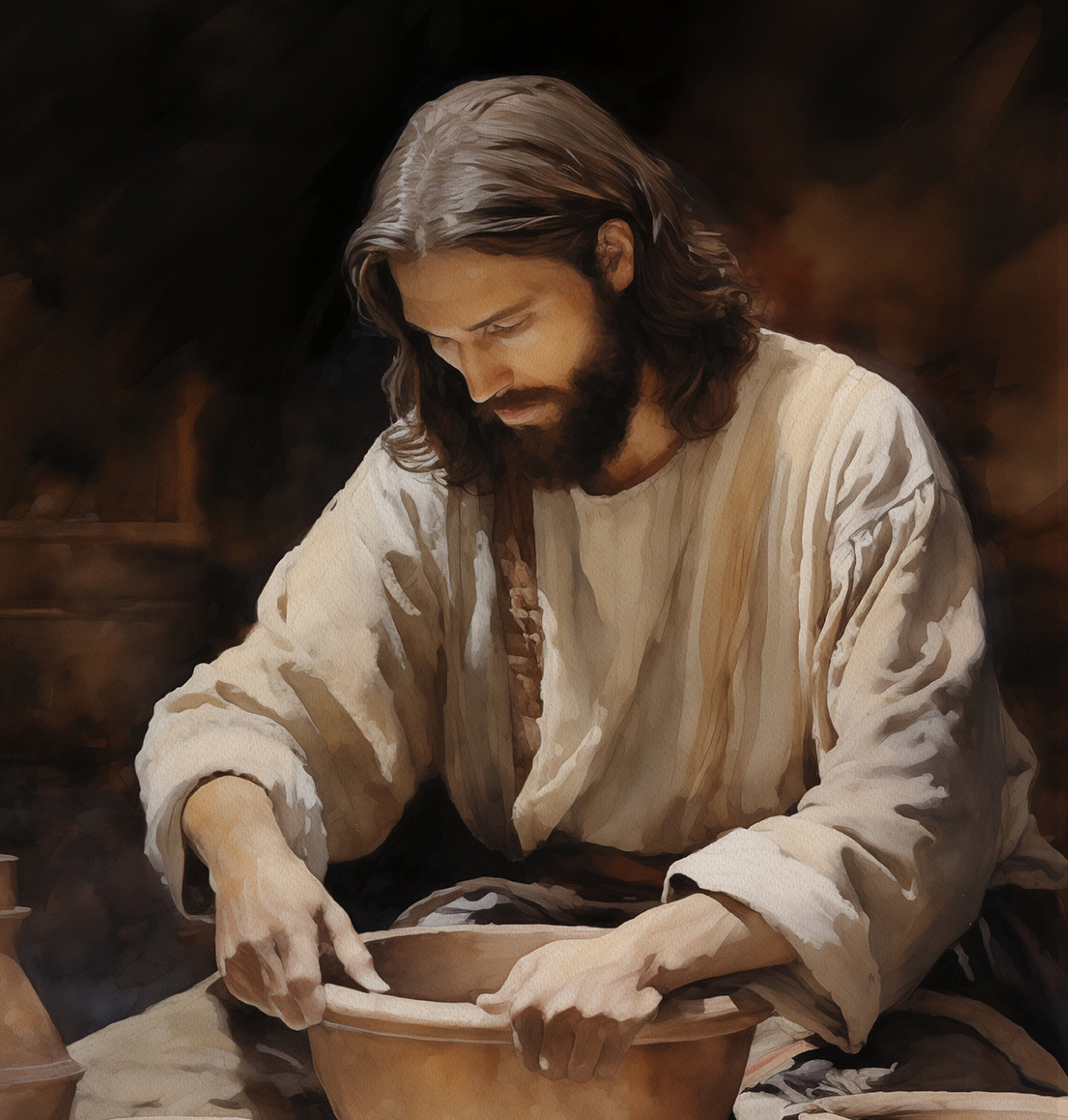 You Are the Potter Bible Verse Wall Art Isaiah 64:8 Christian Wall Art ...