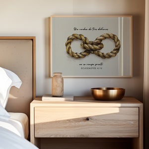 Un Cordón De Tres Dobleces No Se Rompe Pronto Arte Cristiano Español ...