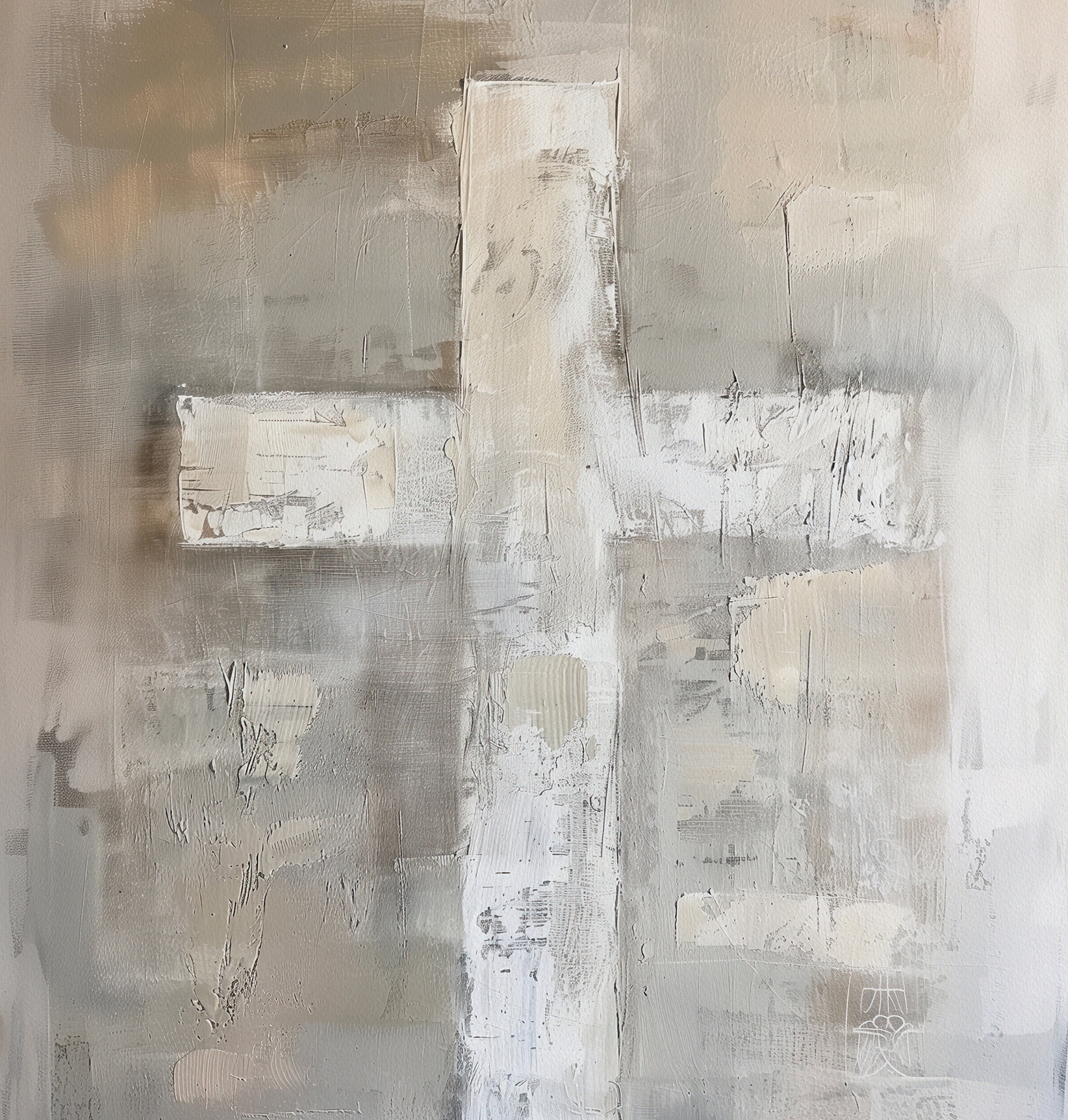 Christian Cross Art Modern Cross Wall Art Print Modern Bible Art ...