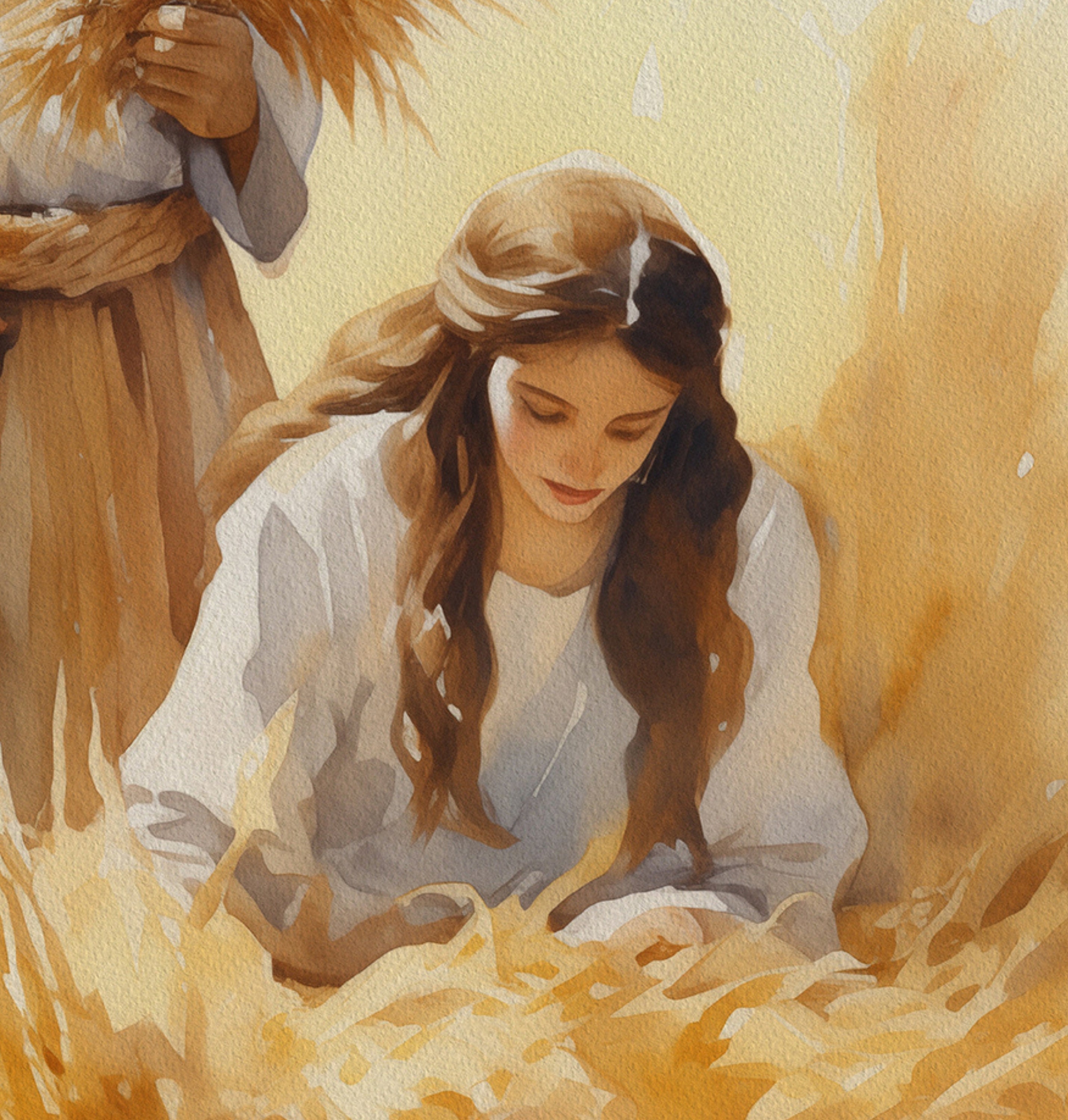 Ruth and Boaz, Gleaning, Where You Go I Will Go, Ruth 1-16, Christian ...