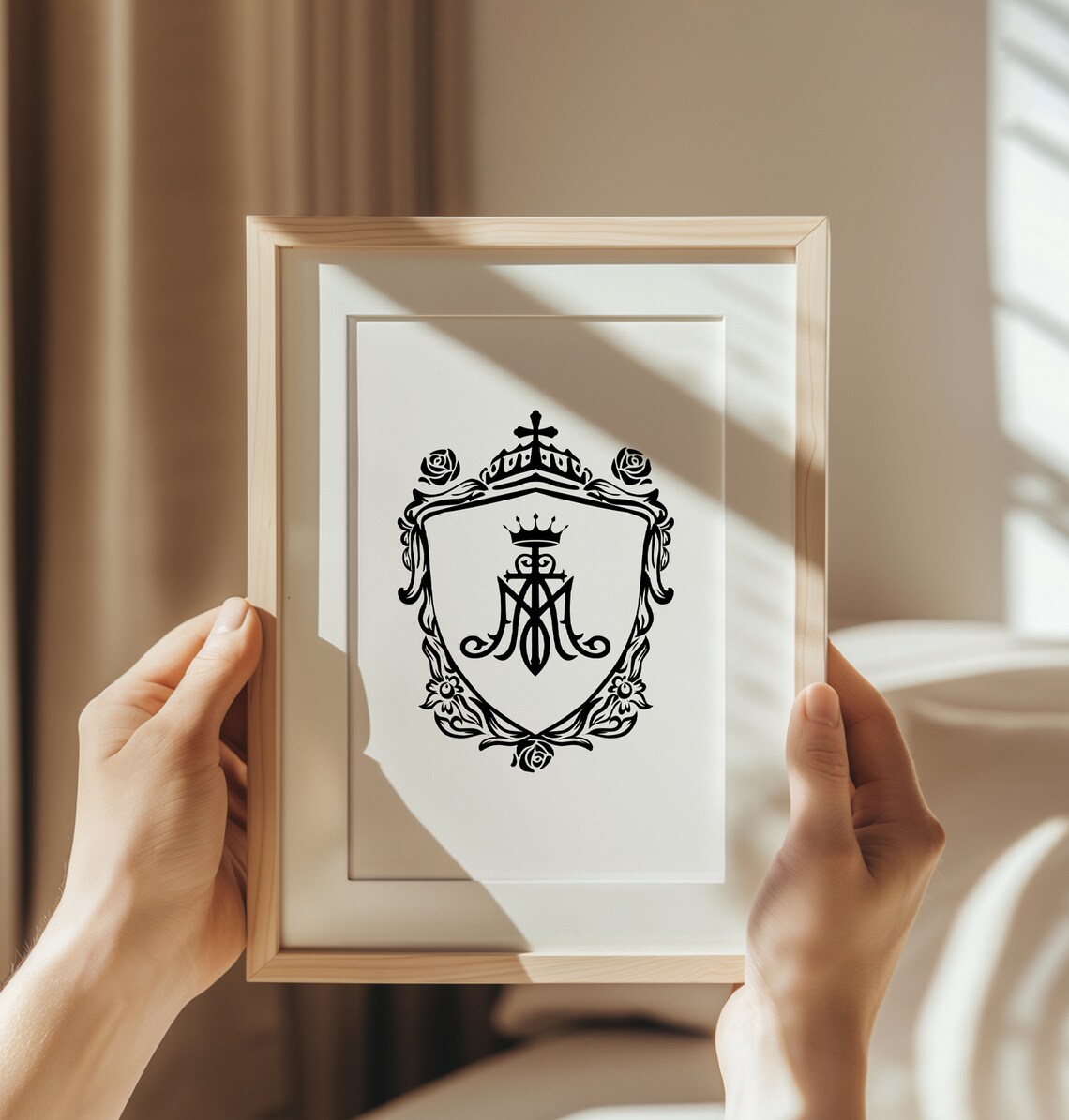 Auspice Maria Blessed Virgin Mary Queen of Heaven Mary Mother of God ...