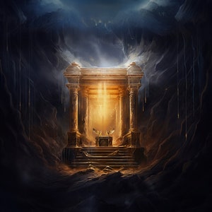 Ark of the Covenant Israelite Art Bible Story Art Judaism Poster Jewish ...