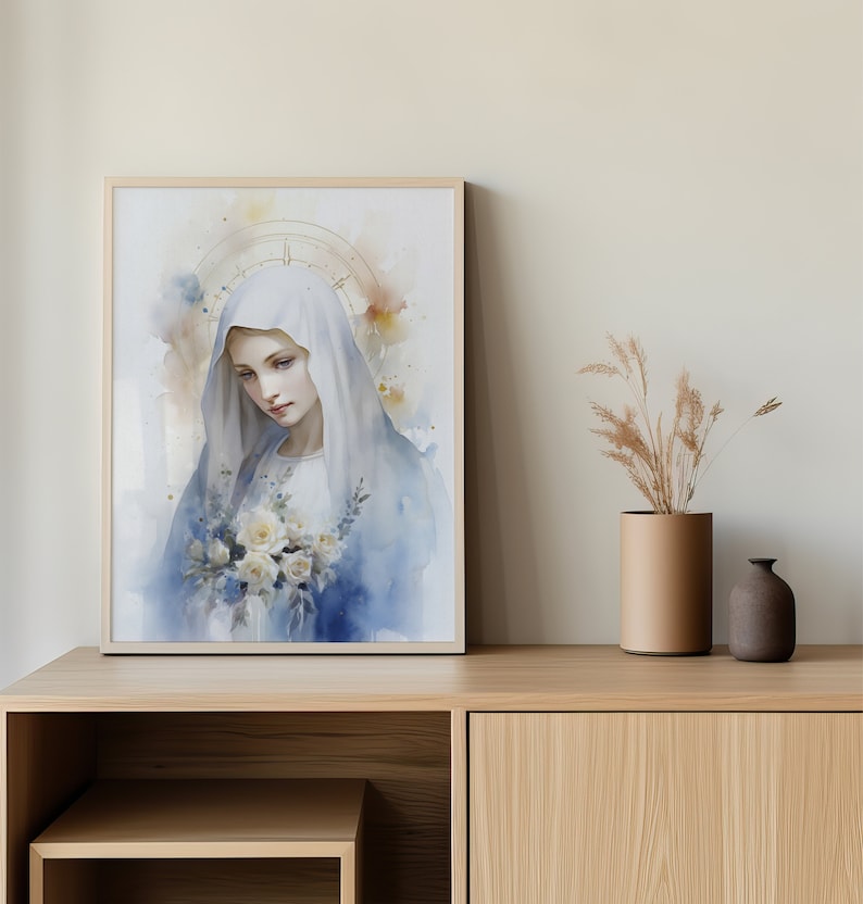 Our Lady of Roses Virgin of Guadalupe Mary Mother of God Christian ...