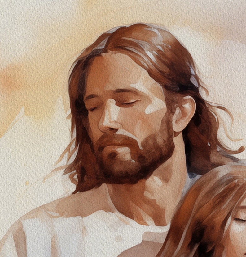 Bride of Christ, Jesus is My Bridegroom Watercolor Painting Christian ...