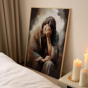 Jesus Weeps Over Jerusalem, Christ Crying, Luke 19:41, Christian ...