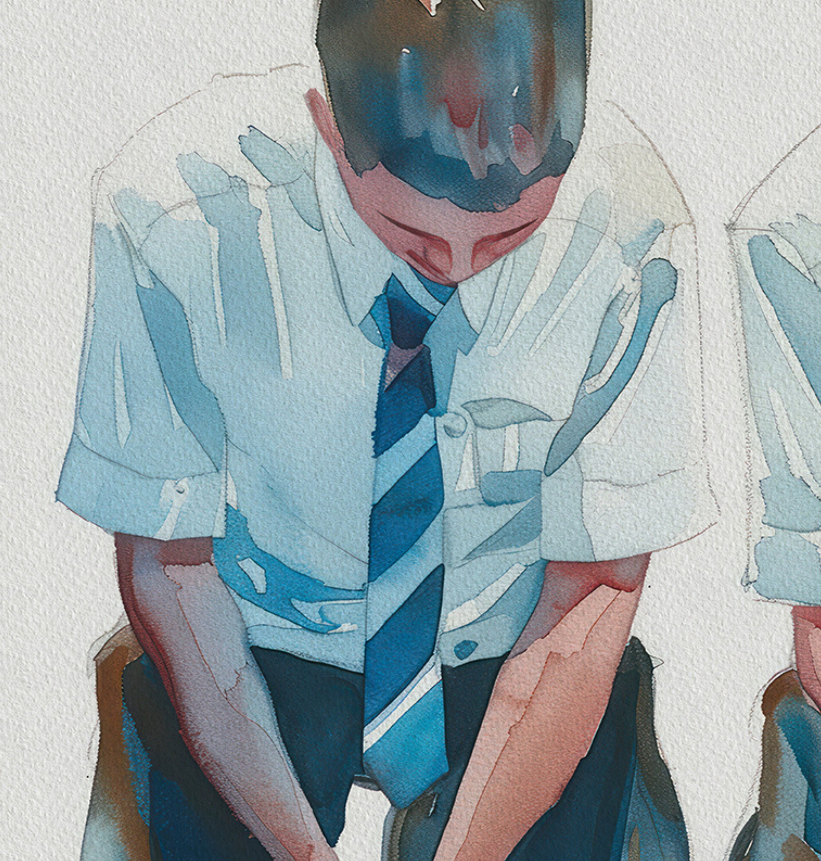 LDS Missionaries Art LDS Art Missionary Praying Latter Day Saints Art ...