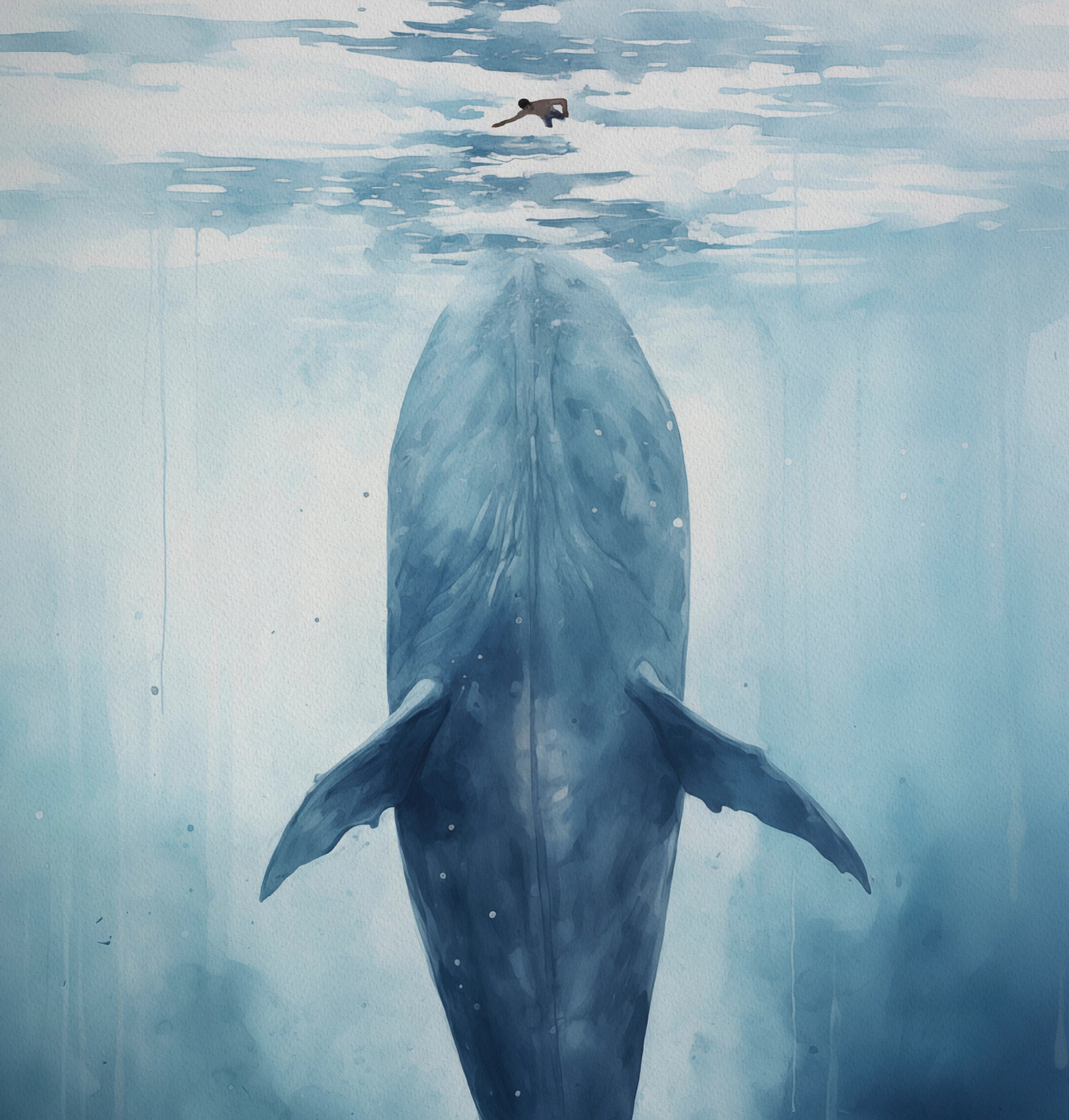 Jonah and the Whale Print Jonah and the Whale Art Christian Nursery ...