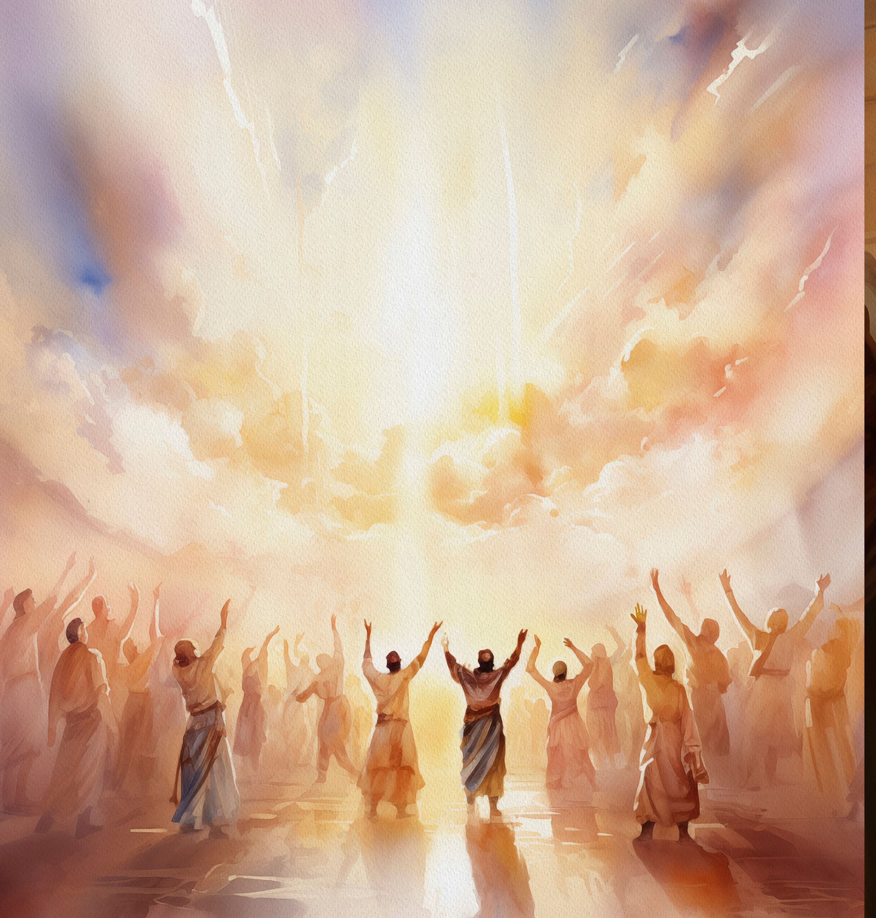 Second Coming of Jesus Christ Art Judgement Day Art Christian Bible ...