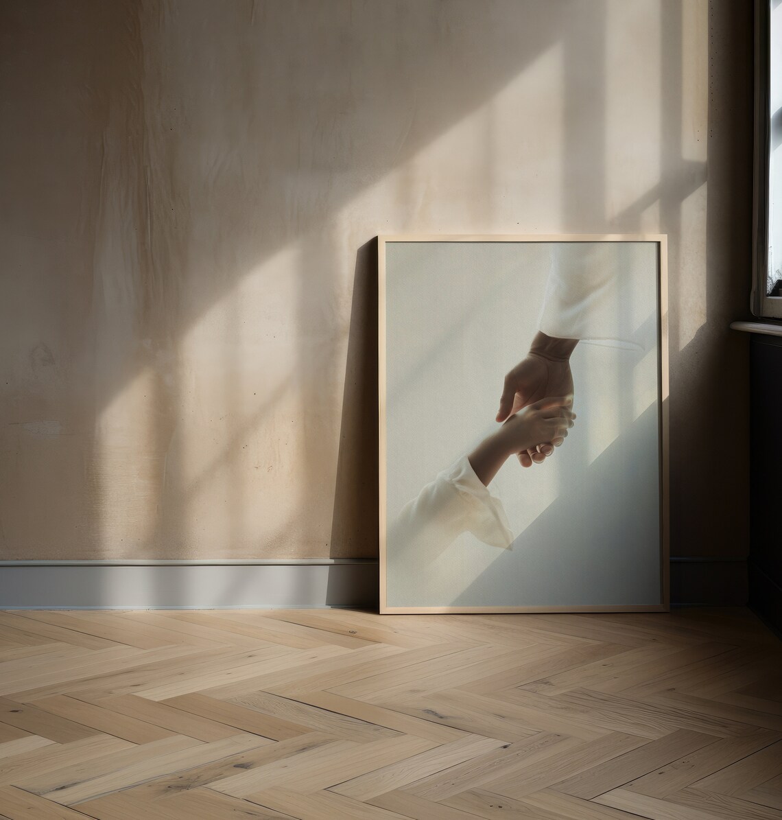 Hand of God Father Child Art Christ Holding Hands Art Hand of Jesus ...