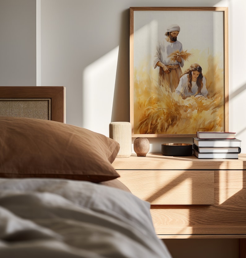 Ruth and Boaz, Gleaning, Where You Go I Will Go, Ruth 1-16, Christian ...