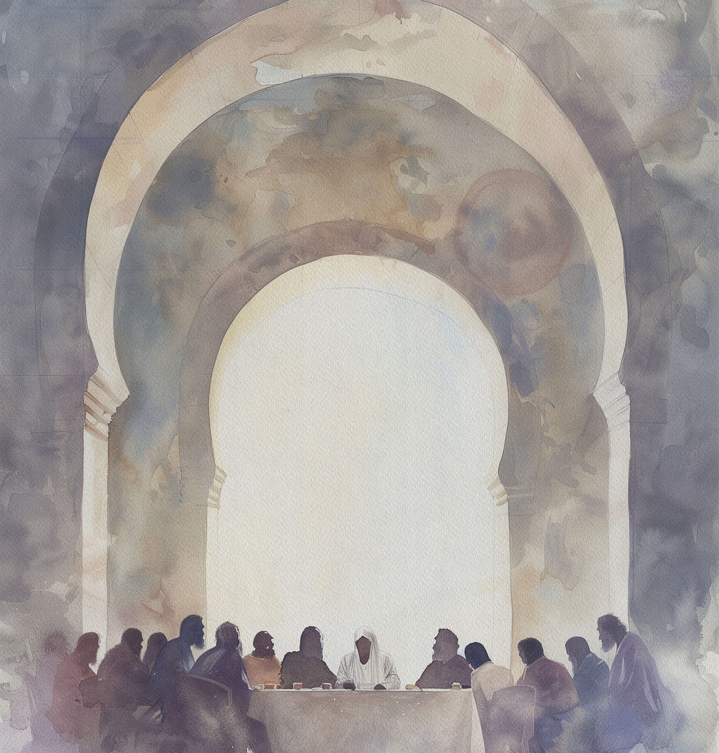 Last Supper Art Jesus Christ Modern Easter Art Christian Art Dining ...