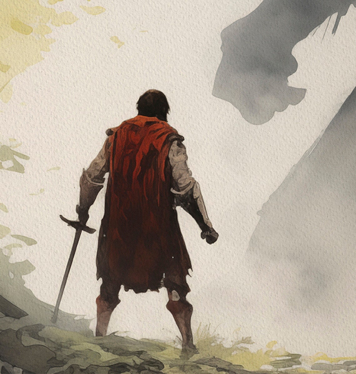 David and Goliath Wall Art Bible Art Christian Boy Wall Art Christian ...