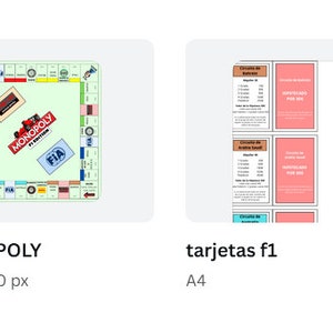 Monopoly F1 (download) - Board Games - Etsy