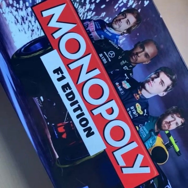 F1 Monopoly - Etsy