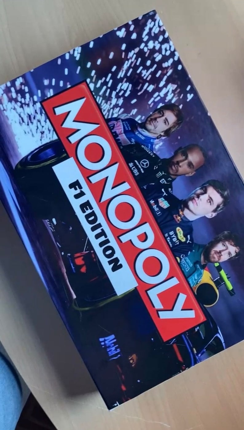 Monopoly F1 (download) - Board Games - Etsy