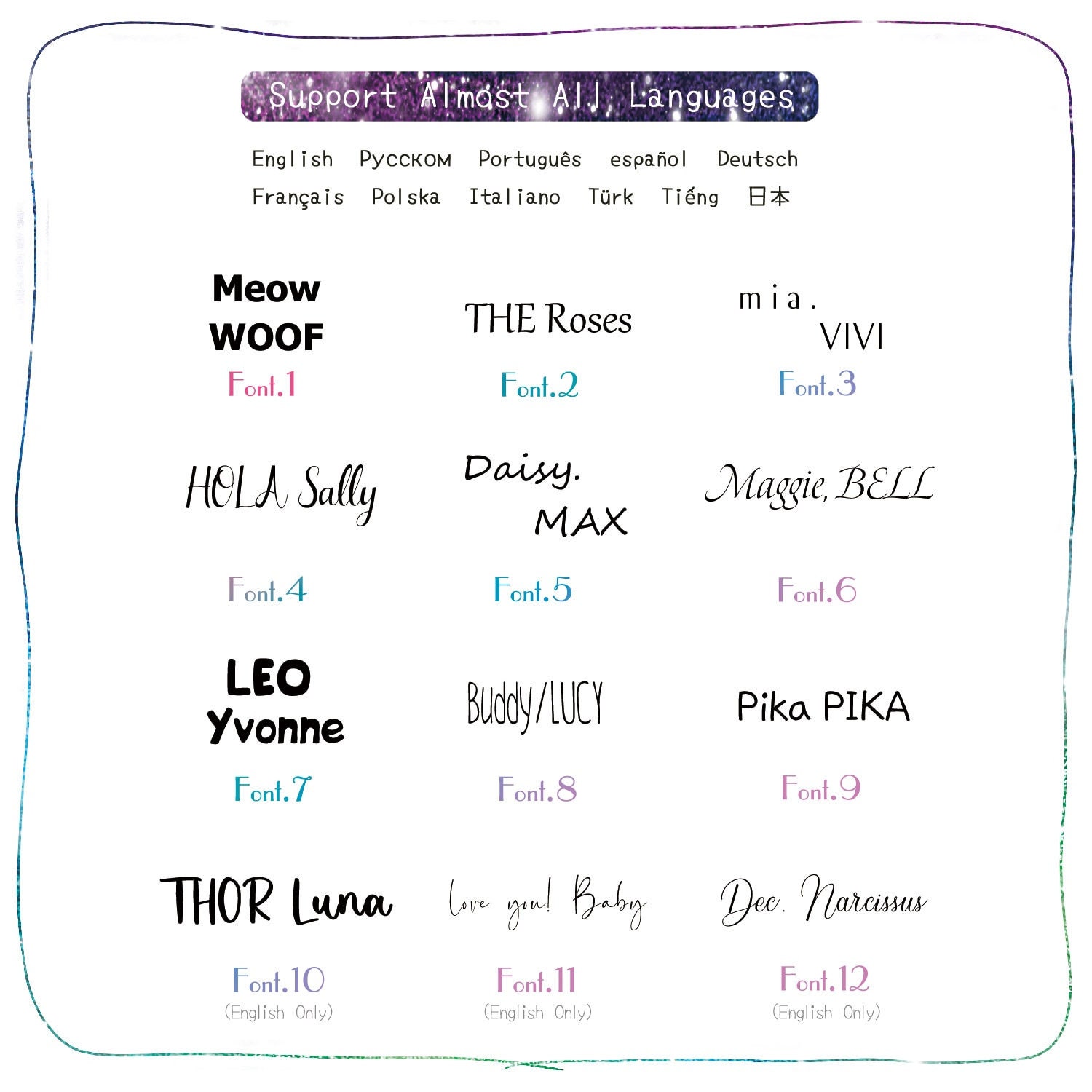 Pet ID Tag Personalized Cat Name Tag Dog Name Tag Custom Dog Tag Cat ID ...