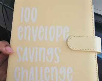 100 Envelope Challenge, 52 Week SAVINGS CHALLENGE, A6 Binder ...