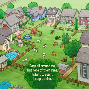 No Dog in My Yard, Children's Picture Book, Hardcover, Funny Story ...
