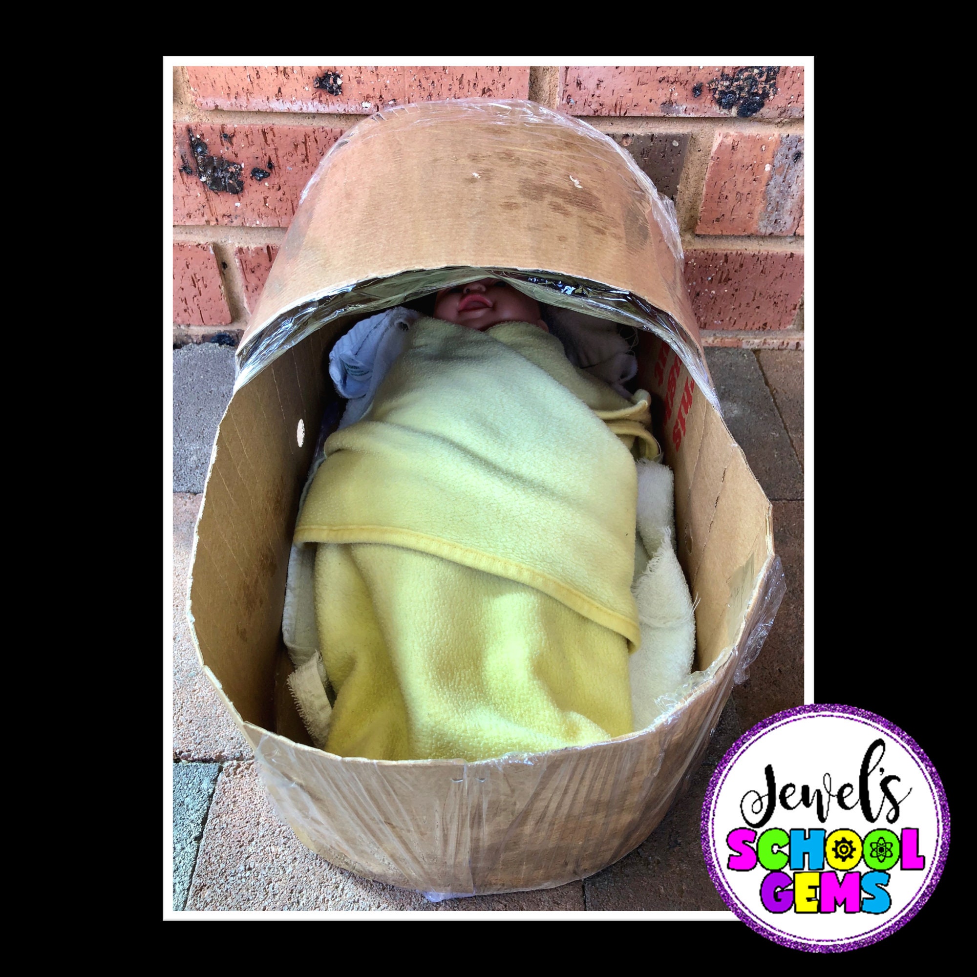 Baby Moses Bible Lessons for Children | Bible Stories STEM Activities ...