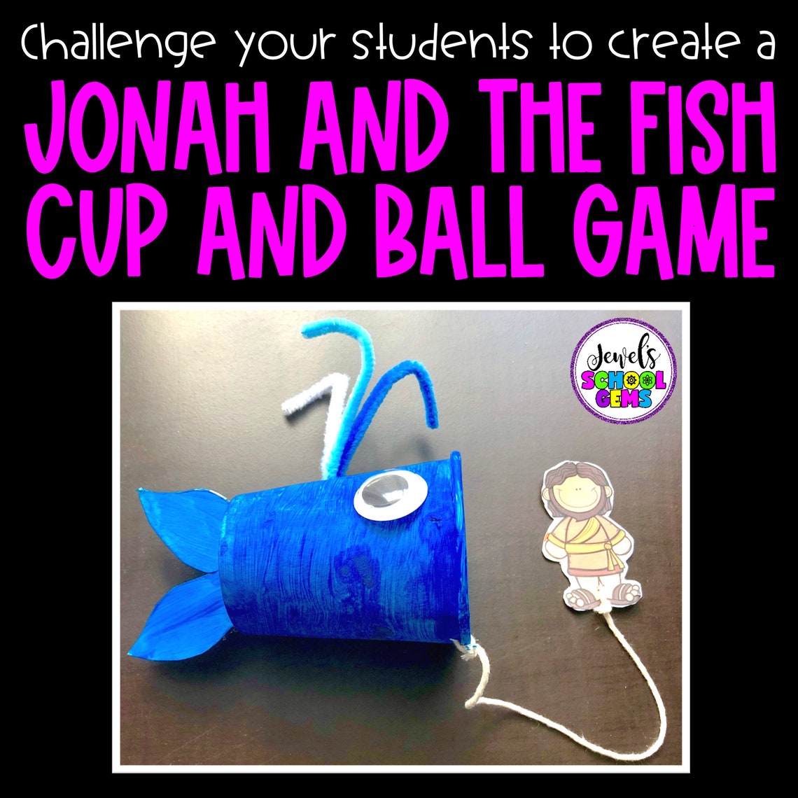 Jonah and the Whale Bible Lessons for Children | Bible Stories STEM ...