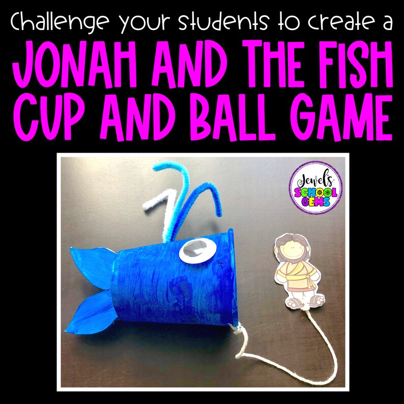 Jonah and the Whale Bible Lessons for Children | Bible Stories STEM ...