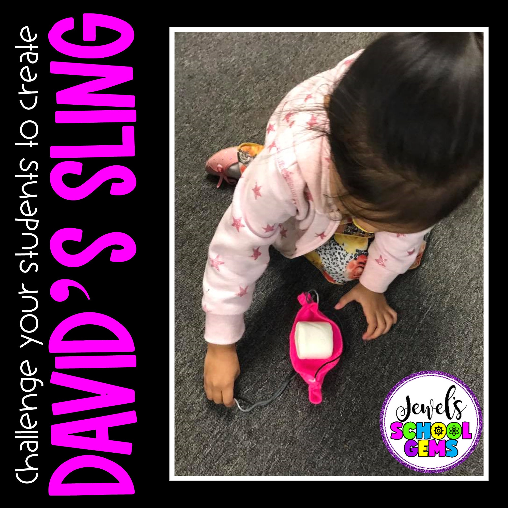 David and Goliath Bible Lessons for Children | Bible Stories STEM ...