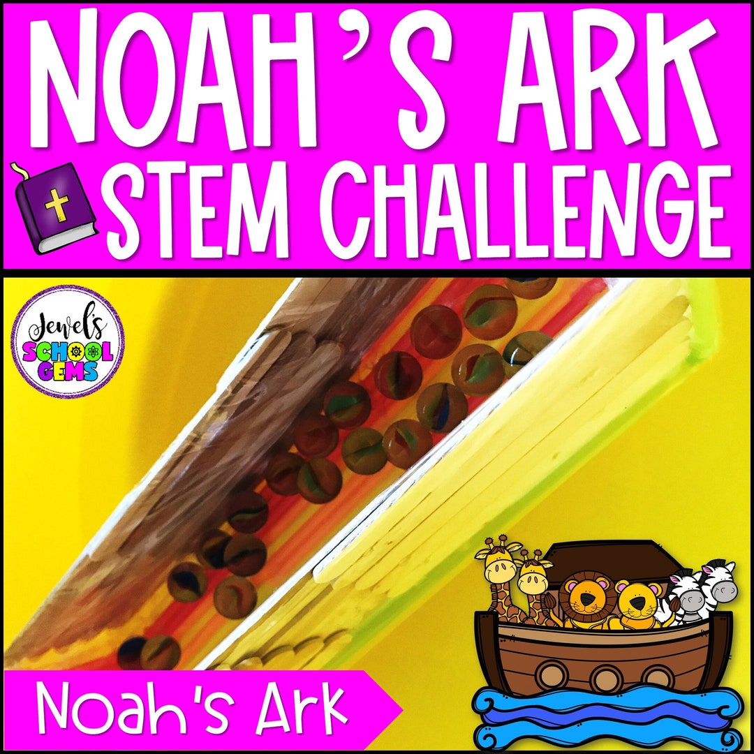 Noah's Ark Bible Lessons for Children | Bible Stories STEM Activities ...
