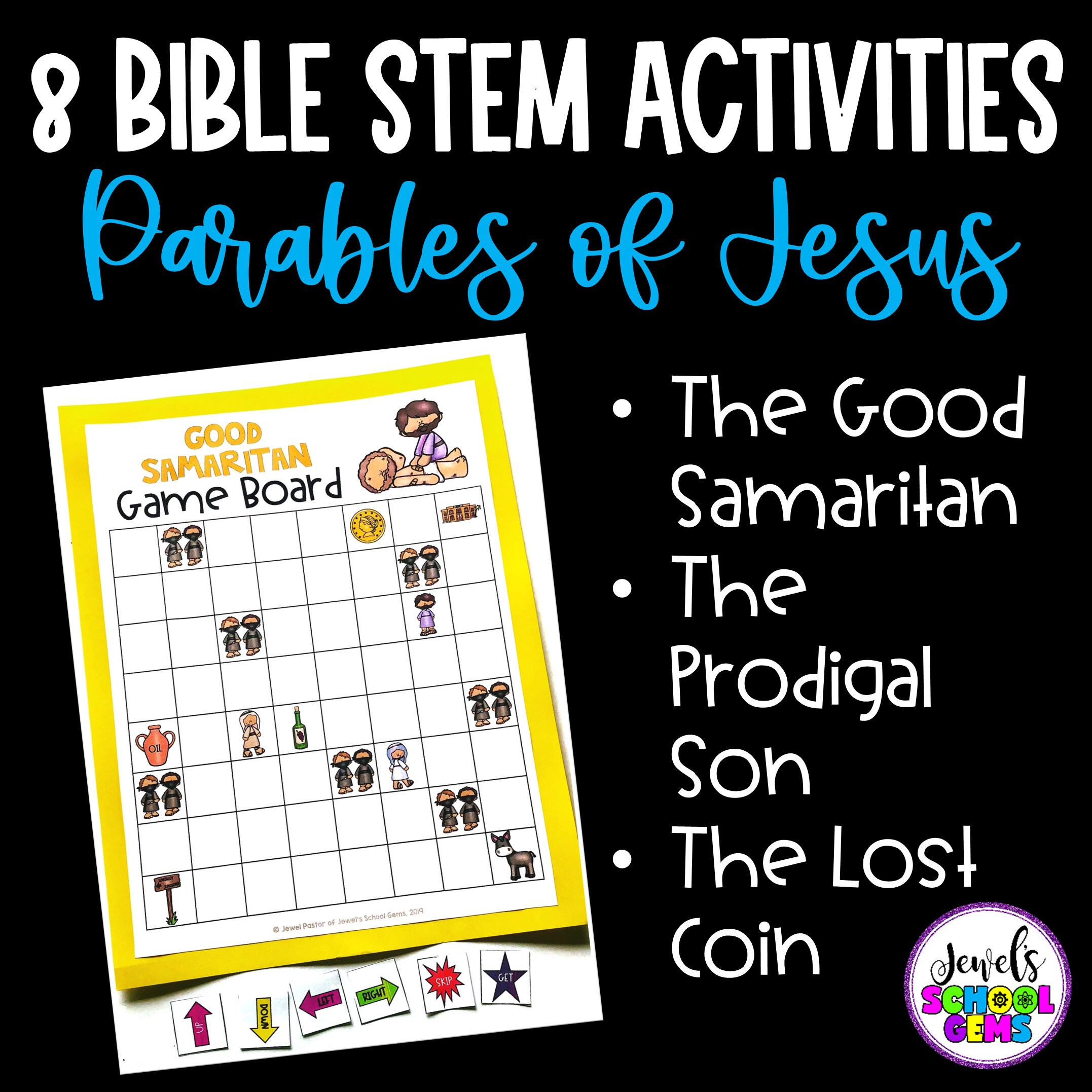 Bible Lessons for Children BUNDLE | Parables and Miracles of Jesus ...