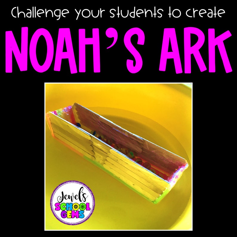 Noah's Ark Bible Lessons for Children | Bible Stories STEM Activities ...