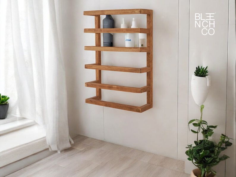 Handcrafted Pine Wood Shelf - Etsy
