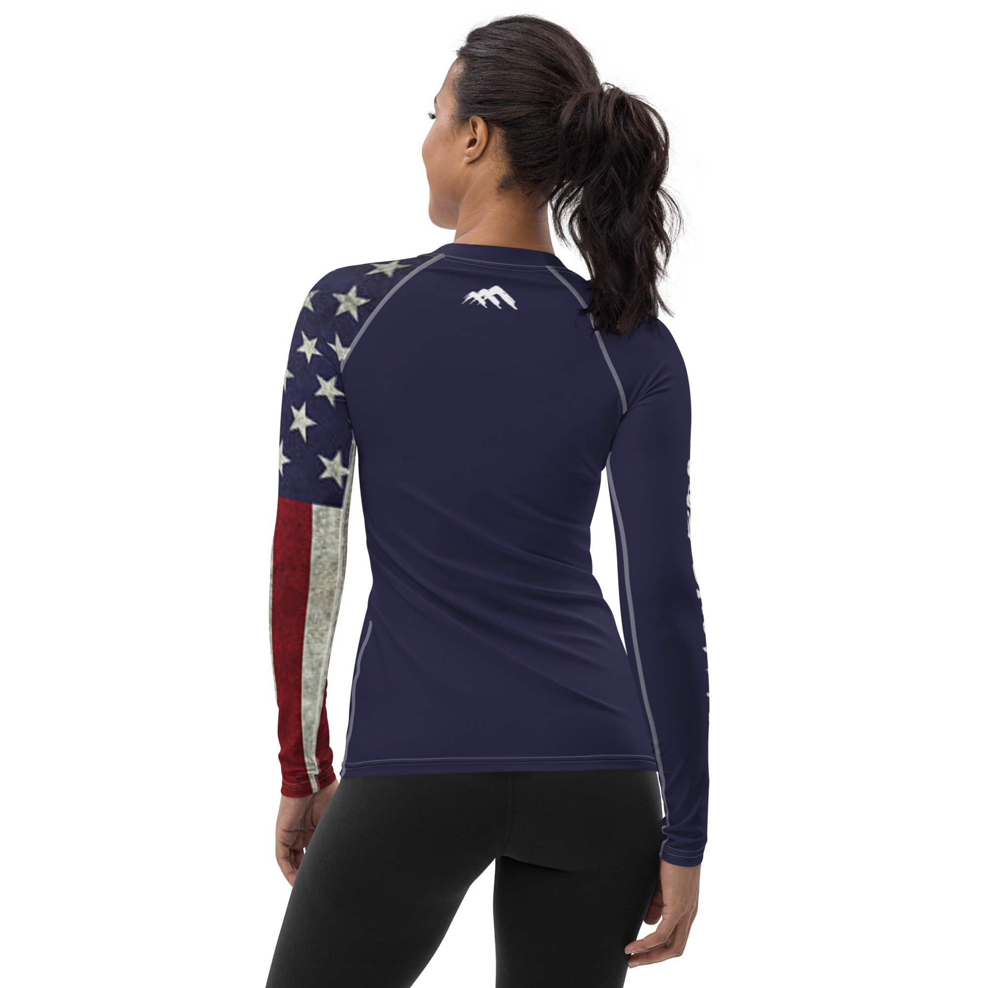 Women's Rash Guard - American Flag - Etsy