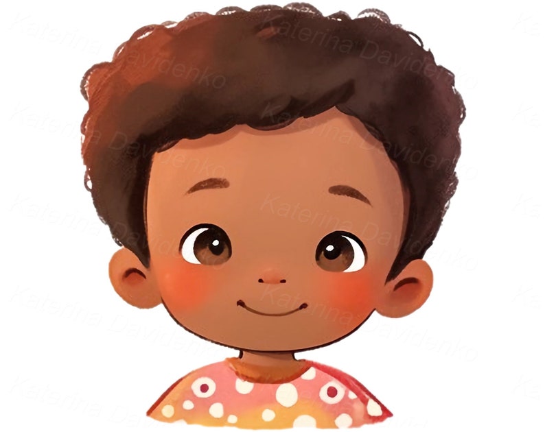 Collection of Cartoon Happy Kids Faces Png Clipart, Multinational ...