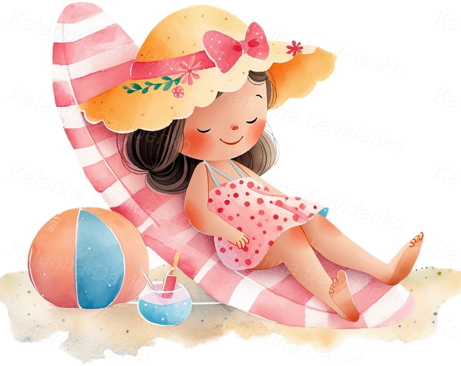 PNG Cliparts of Happy Kids Activities During the Summer Season. Cartoon ...