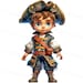 Set of Isolated Cartoon Kids Characters, Little Boys in Costumes of ...
