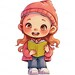 Cartoon Multiethnic School Children Clip Art, Anime Kids Characters ...